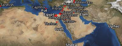 Book of Jeremiah Geocoding